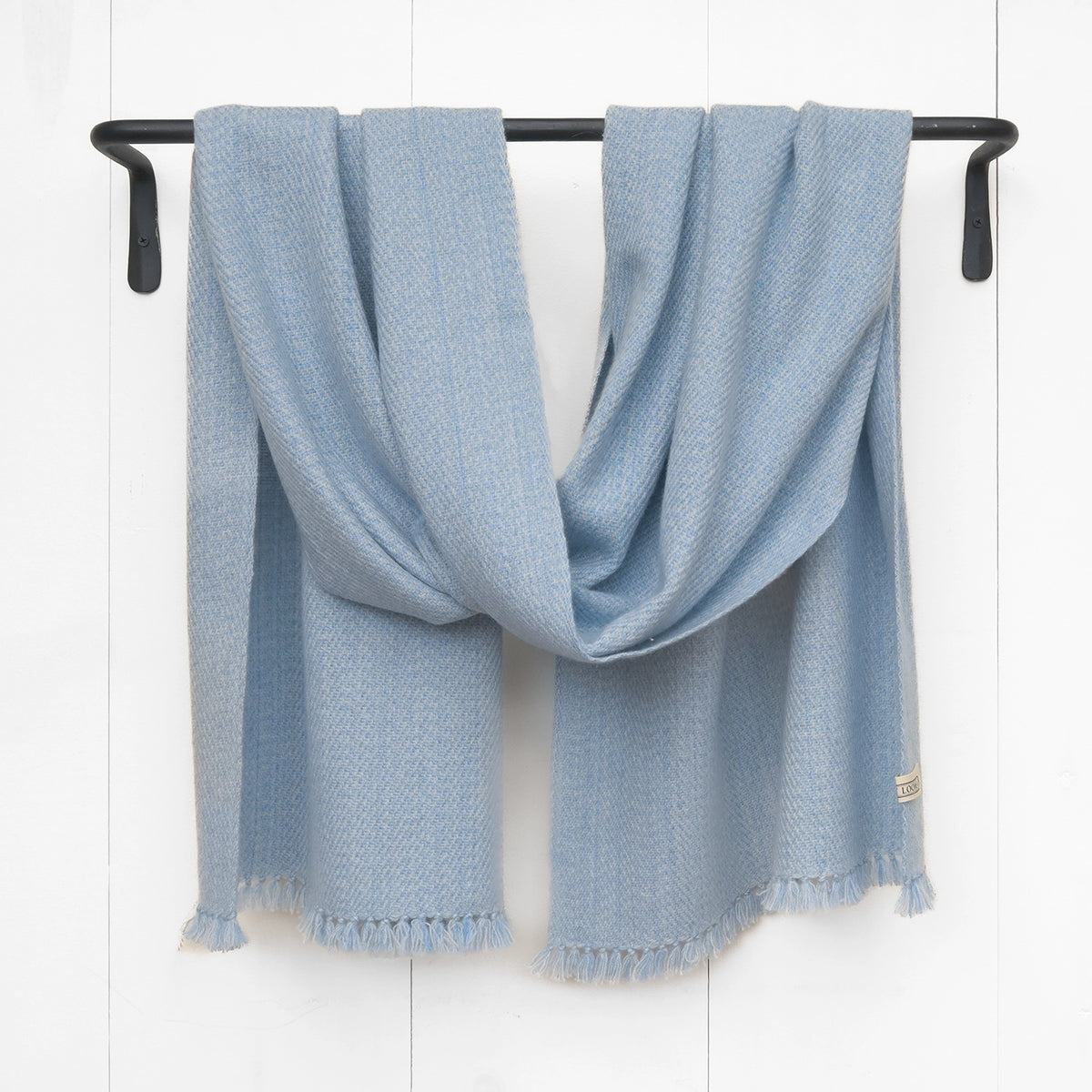 Crystal Blue Handwoven Cashmere Wrap – Nantucket Looms