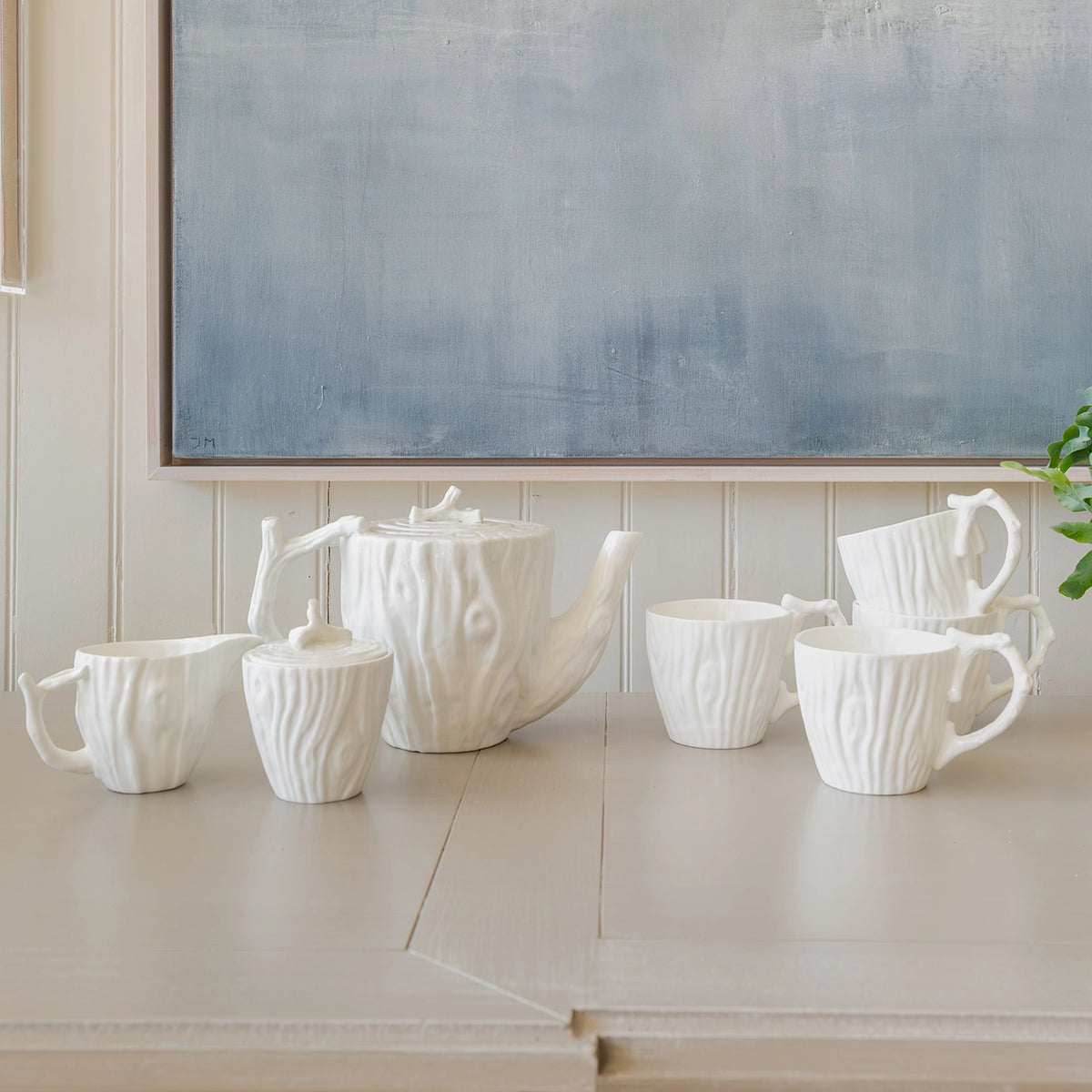 Faux Bois Tea Set – Nantucket Looms
