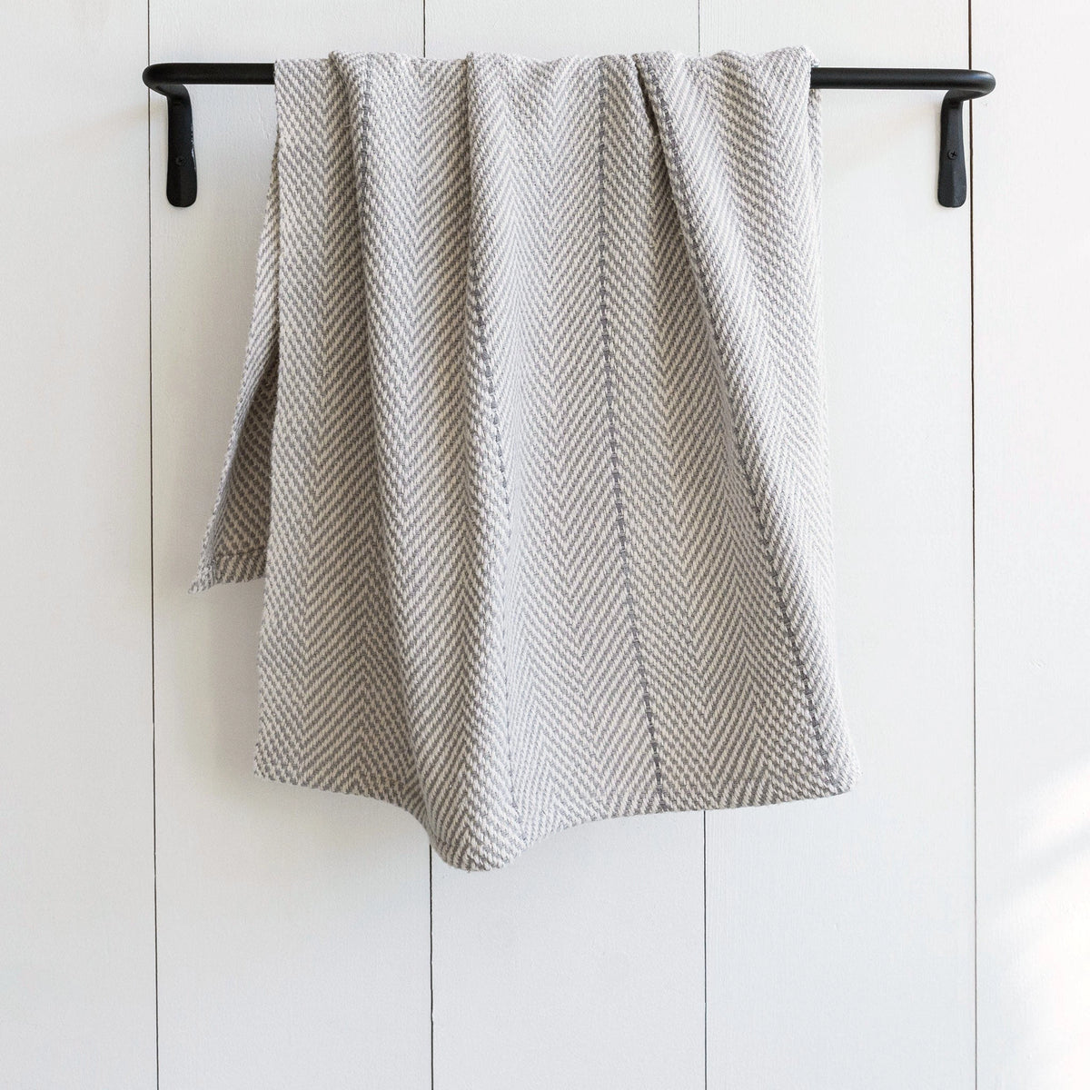 Gray Handwoven Baby Blanket – Nantucket Looms