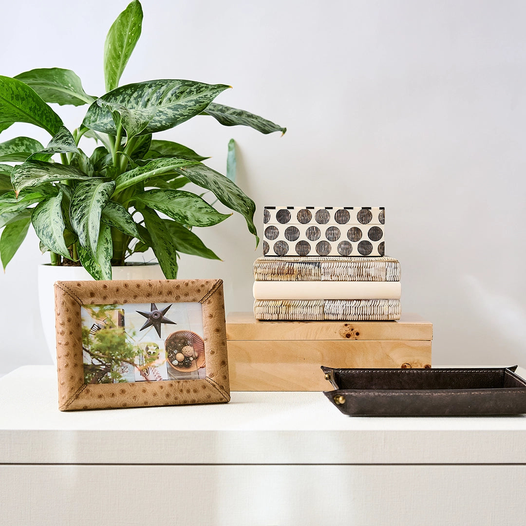 Chiseled Horn Box – Nantucket Looms