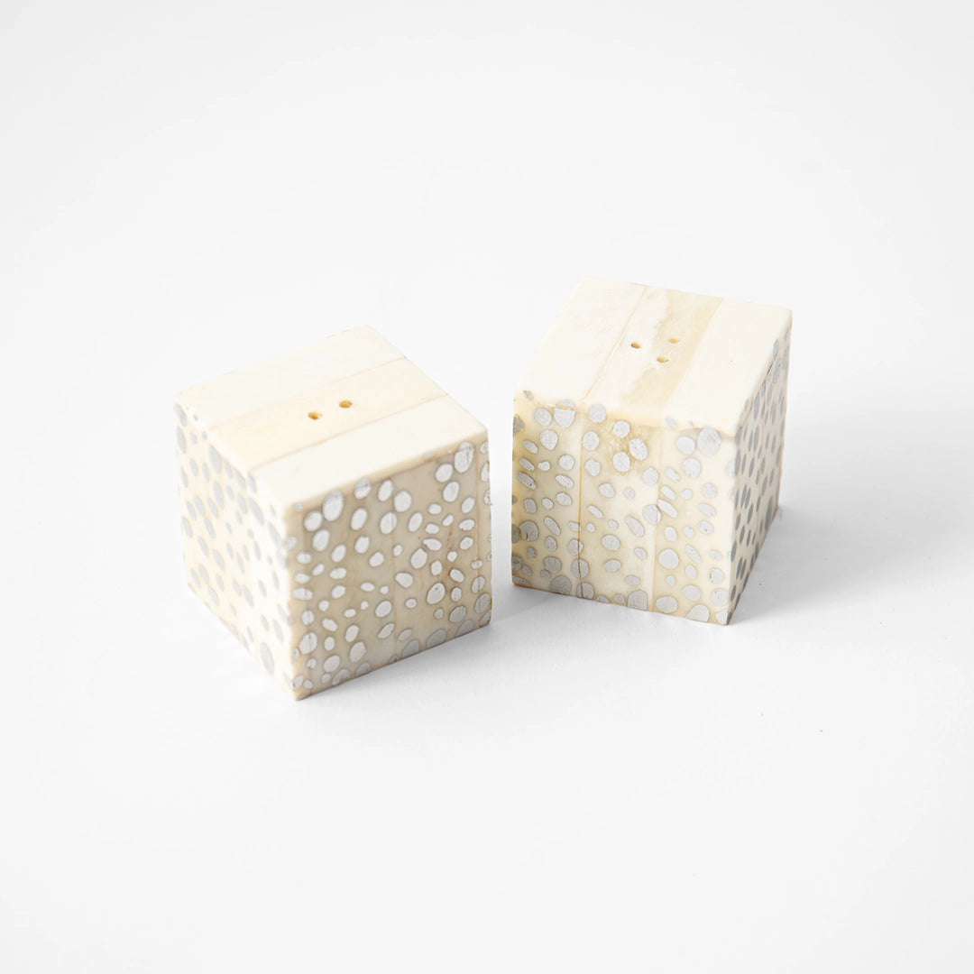 Dotted Bone Salt & Pepper Shakers – Nantucket Looms