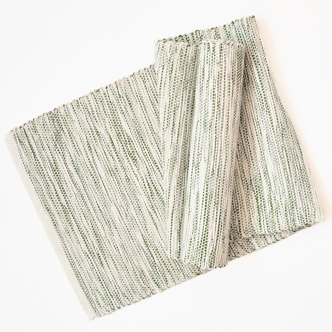 Fern Green Table Runner – Nantucket Looms