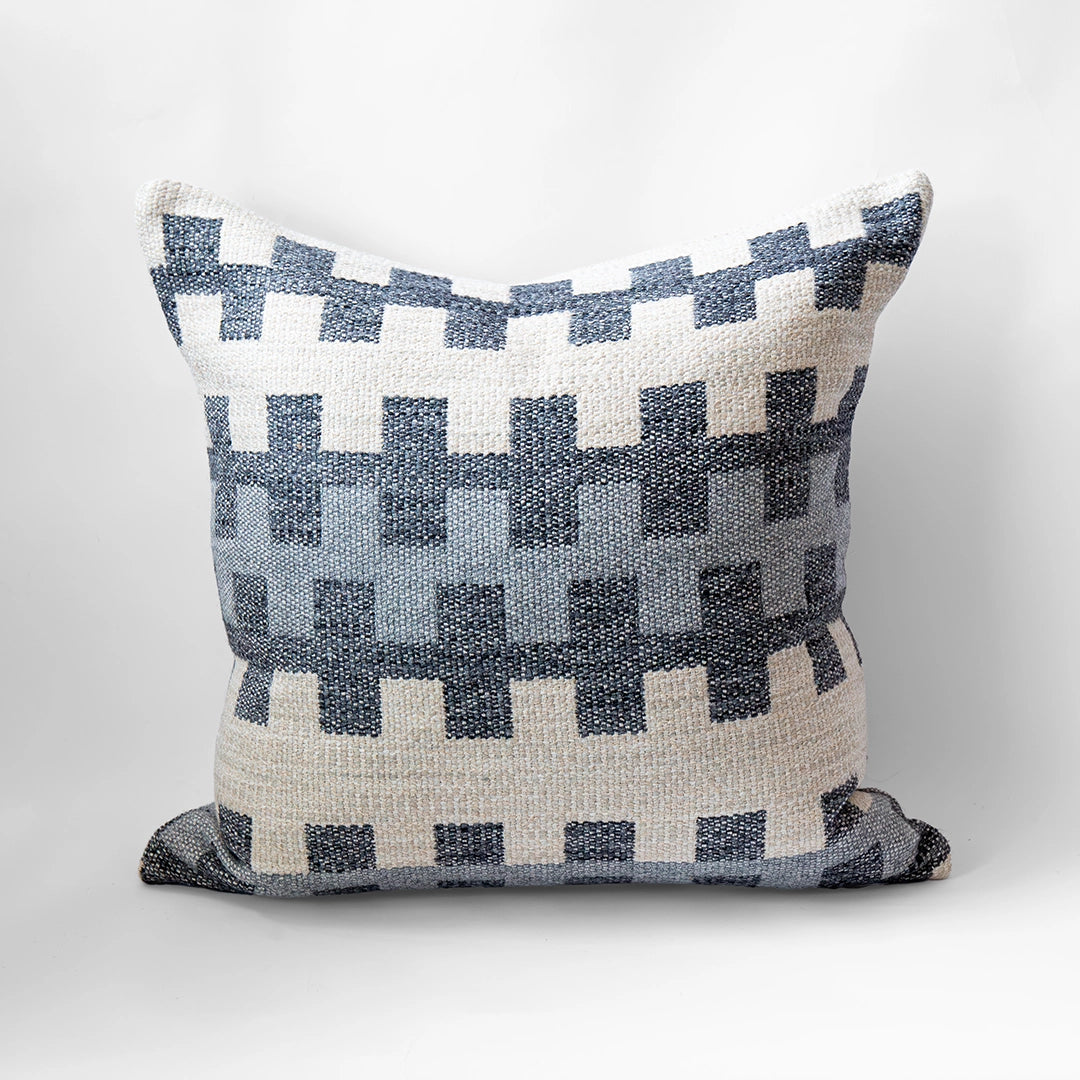 Hozho Slate Pillow – Nantucket Looms
