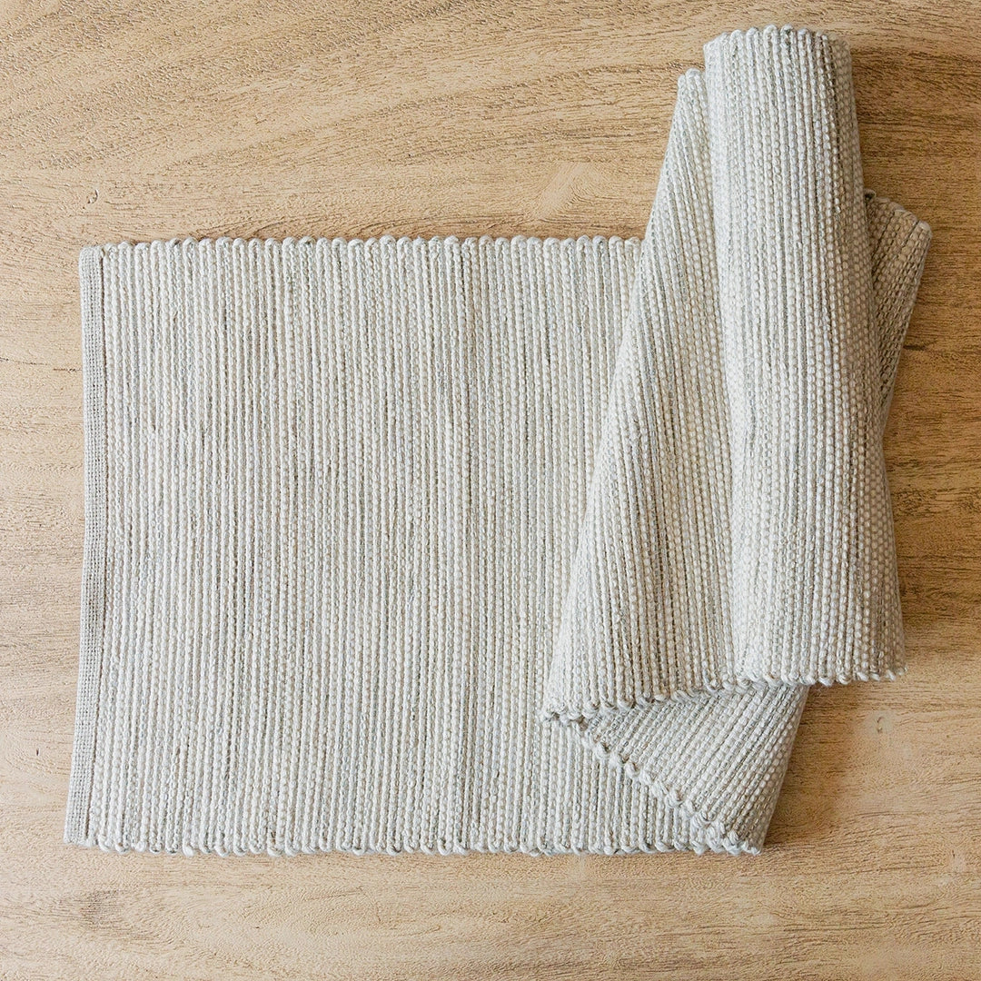 New Neutral Handwoven Table Runner – Nantucket Looms