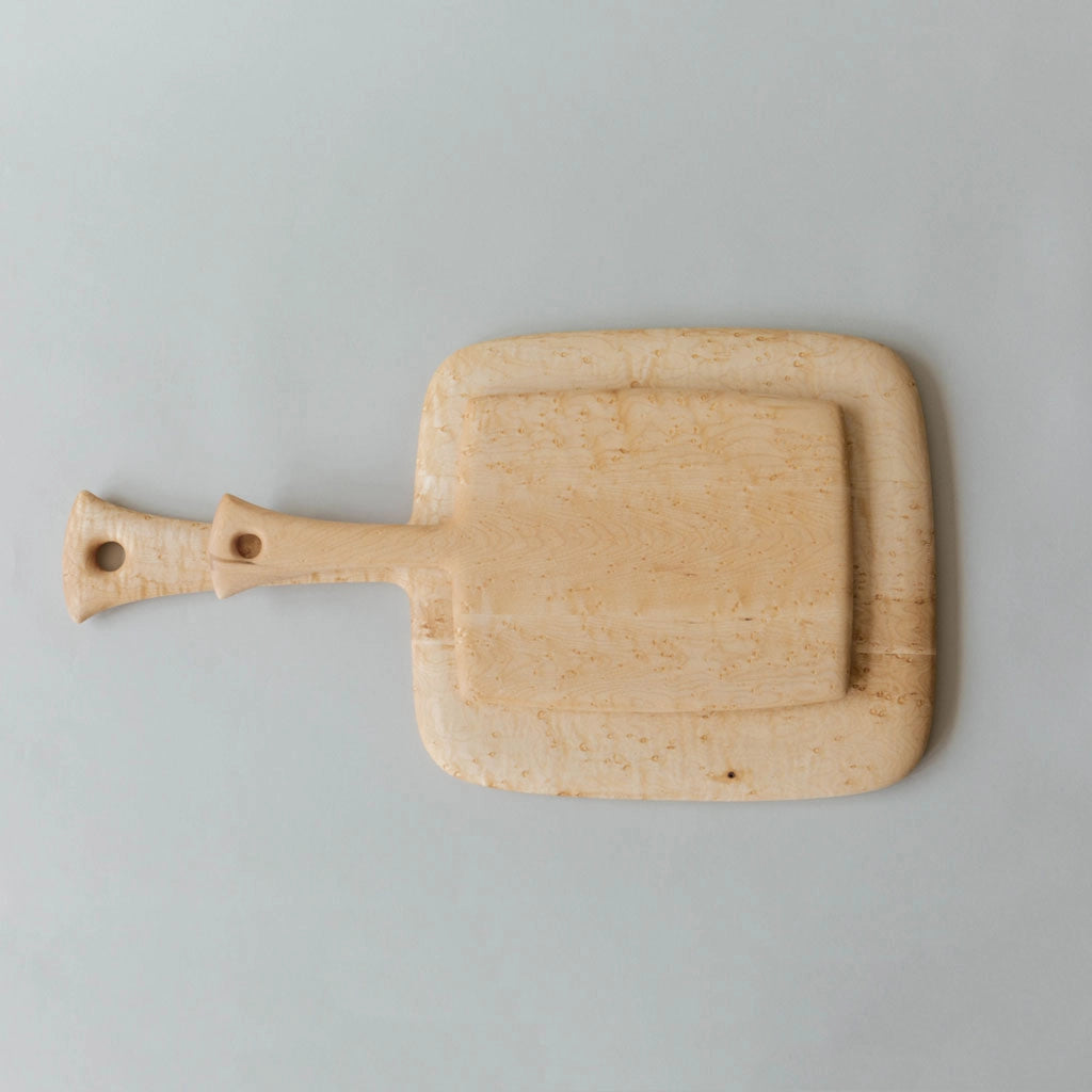 Paddle Bird's-Eye Maple Cutting Board – Nantucket Looms