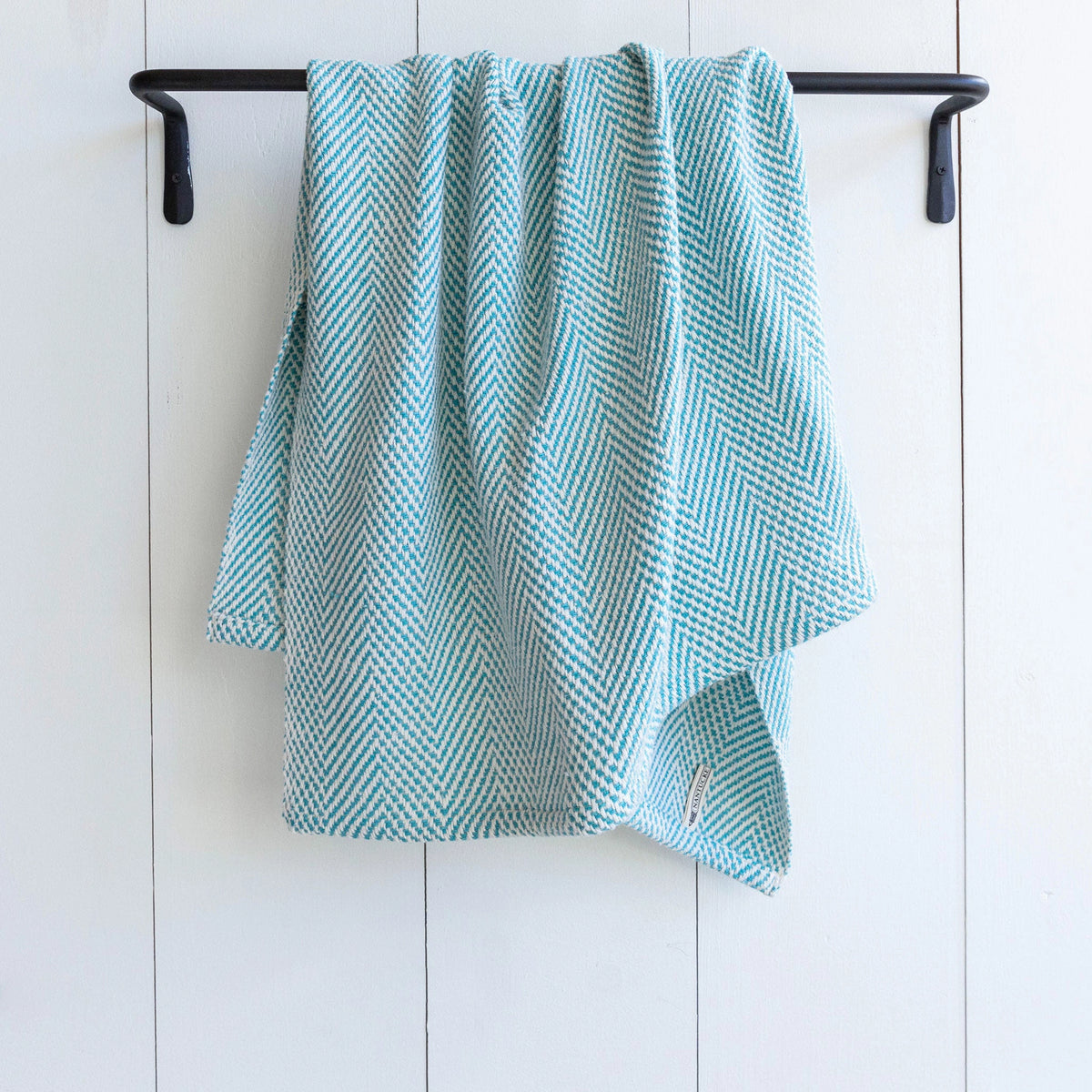 Turquoise Baby Blanket – Nantucket Looms