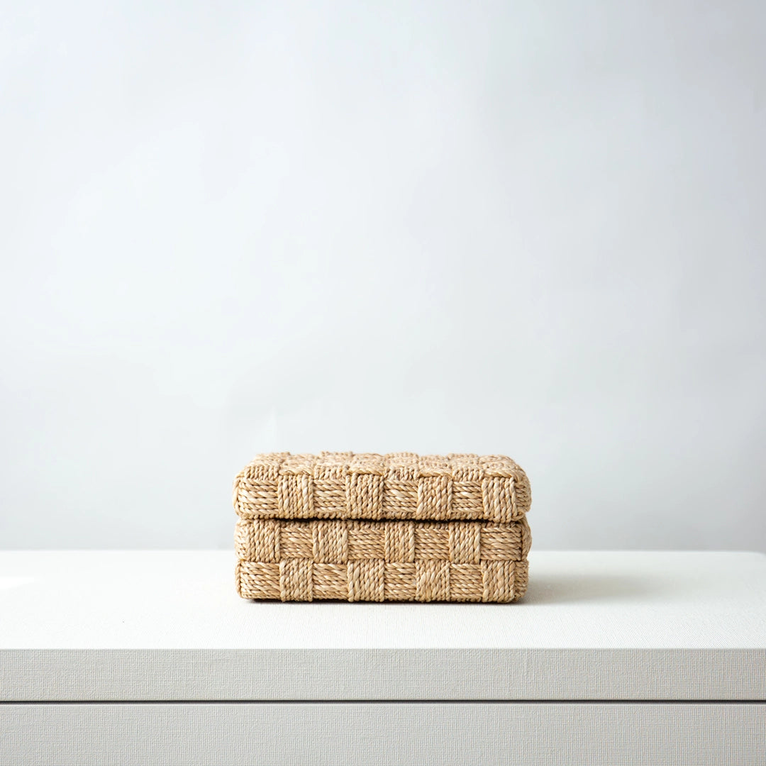 Woven Abaca Decorative Boxes – Nantucket Looms
