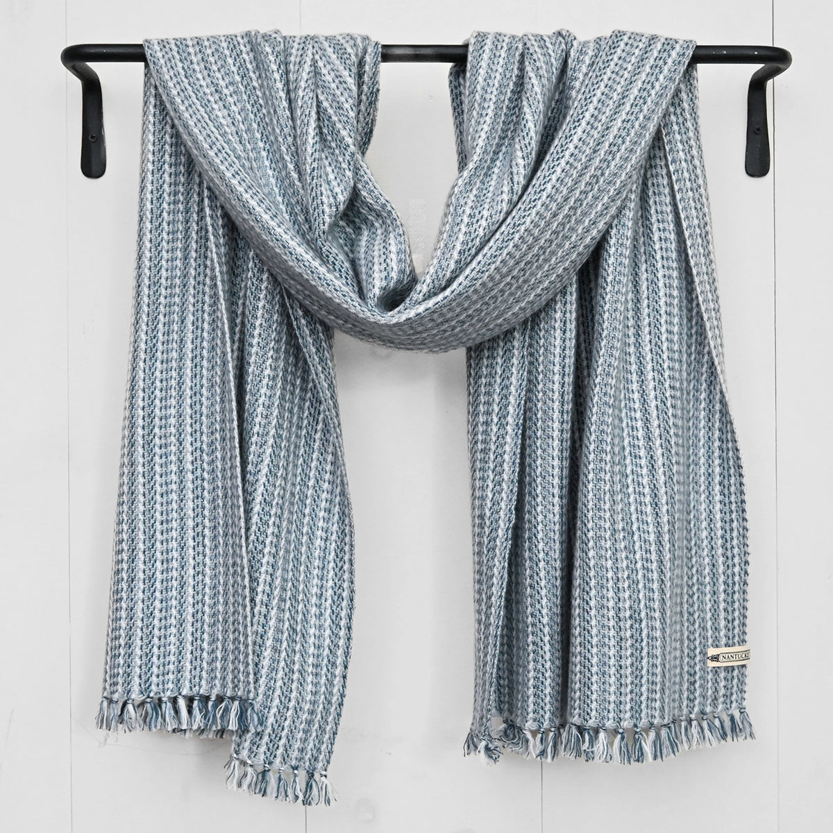 Waterfall Stripe Cashmere Wrap – Nantucket Looms