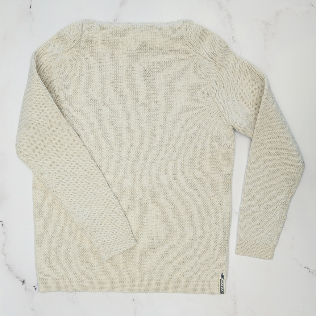 Cream Boatneck Sweater – Nantucket Looms