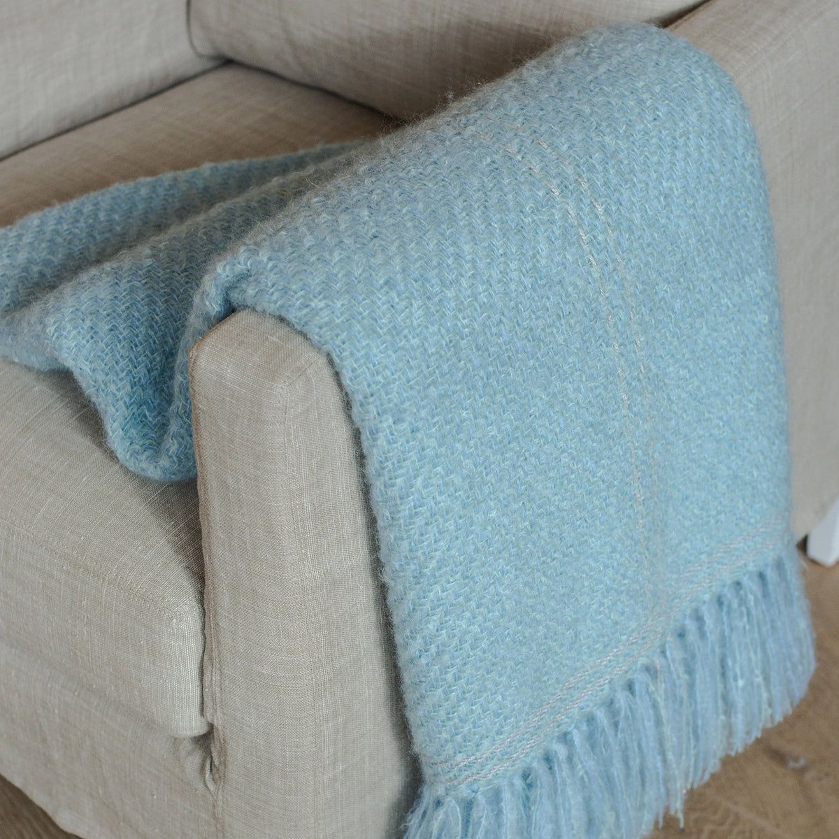 Surf Spray Handwoven Mohair Throw – Nantucket Looms
