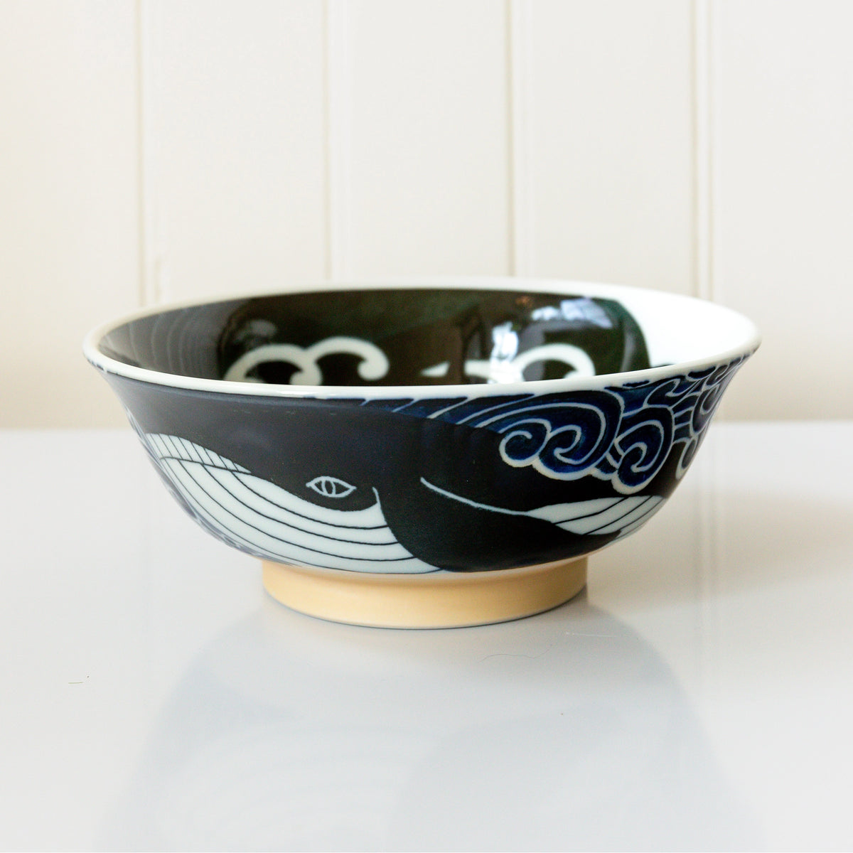 Navy & Black Whale Pasta Bowl – Nantucket Looms