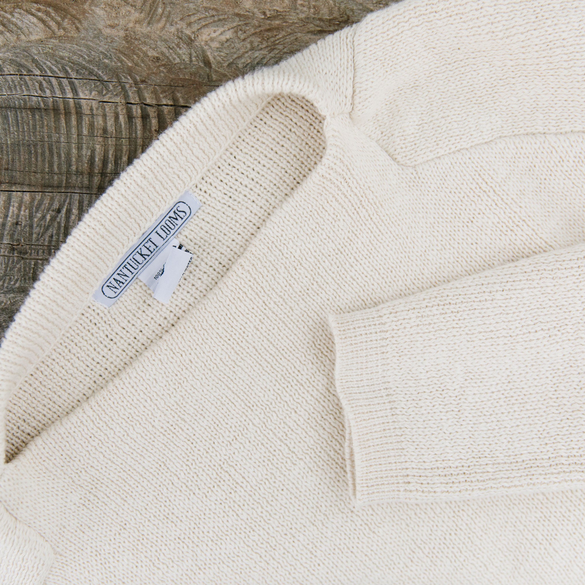 Cream Boatneck Sweater – Nantucket Looms